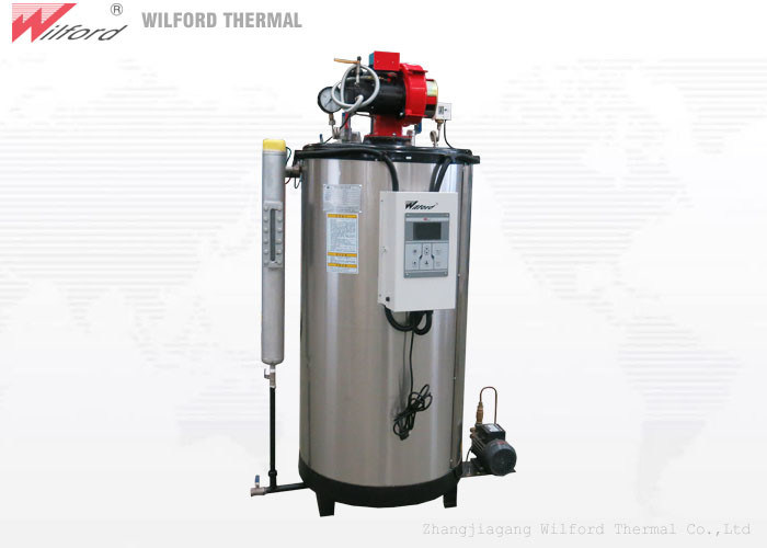 10bar Full Automatic 125kg/H Natural Gas Steam Generator For Food ...
